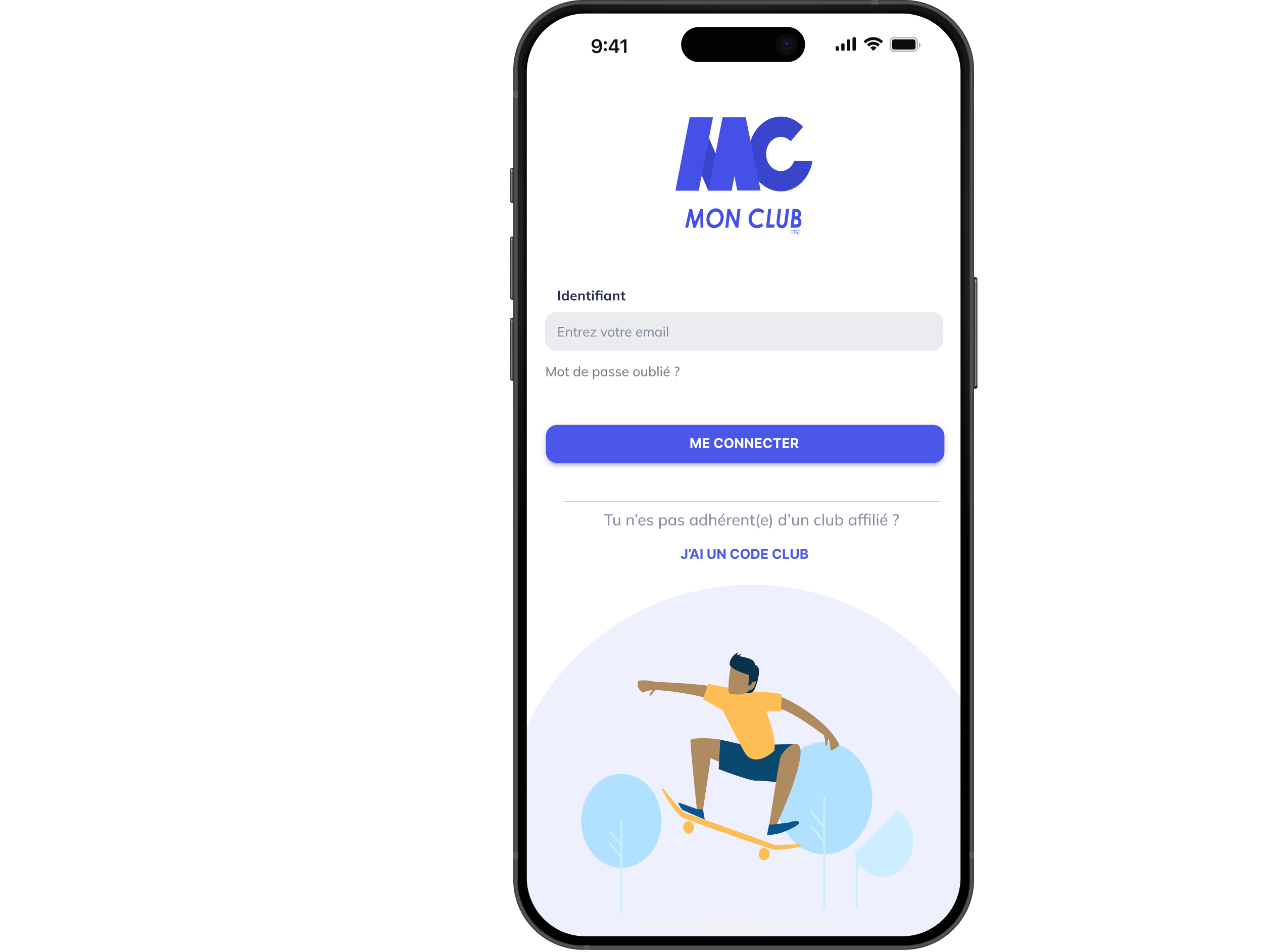 MONCLUB | Page de présentation